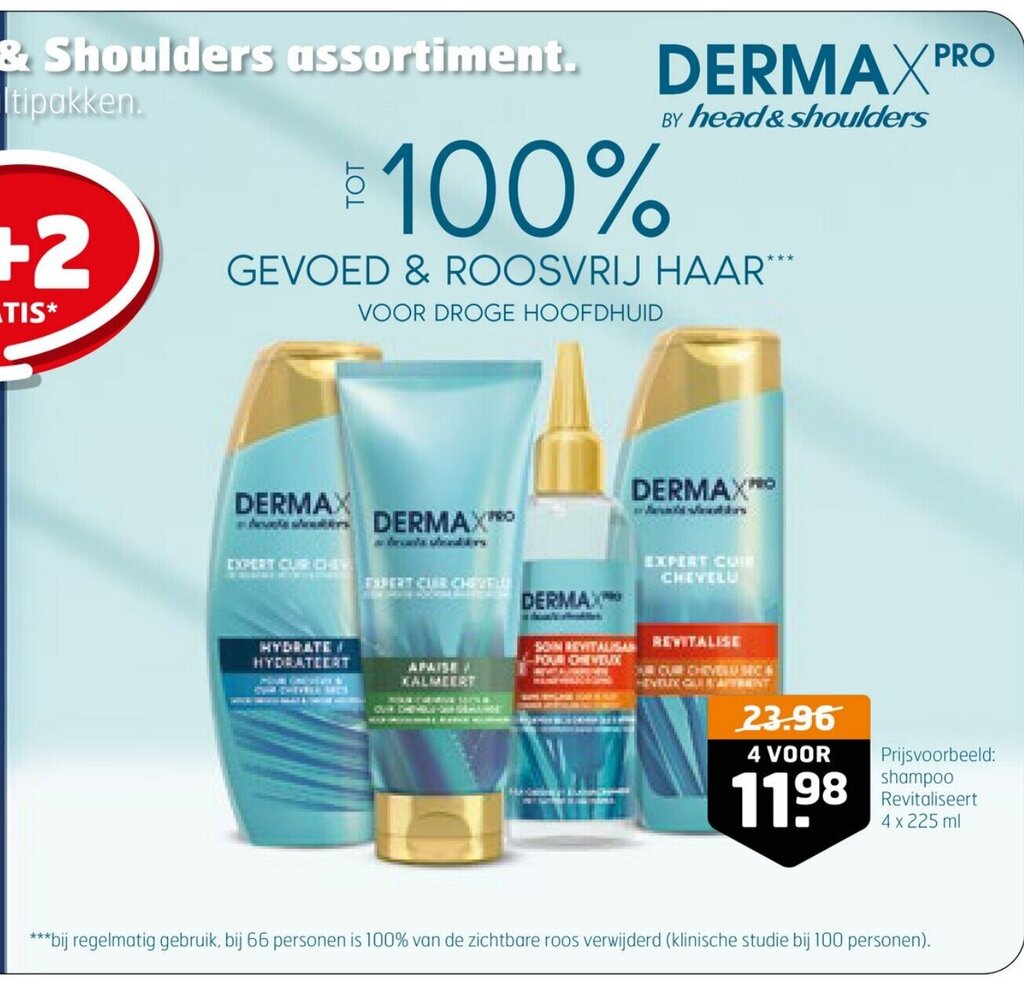 DERMAX PRO 2+2 gratis aanbieding bij Trekpleister
