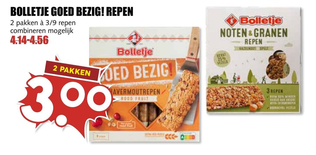 BOLLETJE GOED BEZIG! REPEN aanbieding bij De Boerenschuur