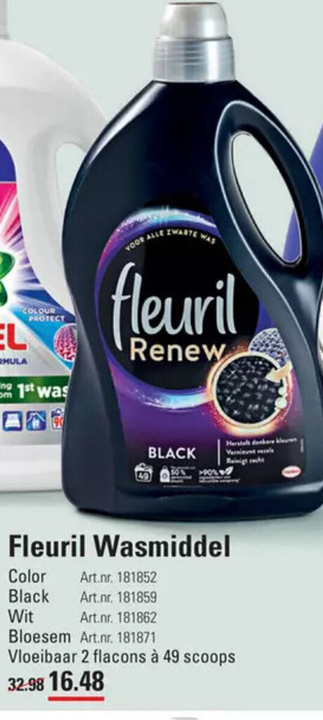 Fleuril Wasmiddel aanbieding bij Sligro