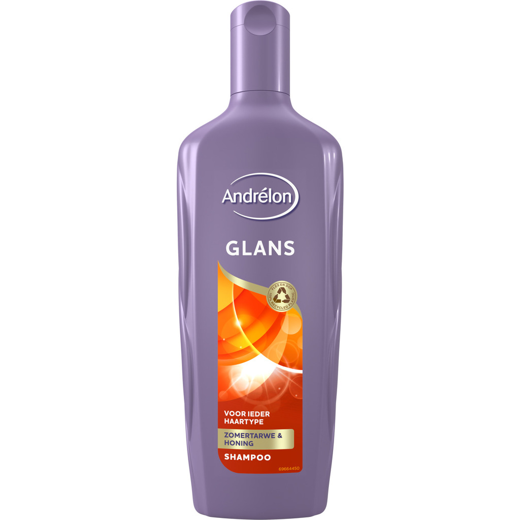Andrélon shampoo glans 1+1 GRATIS aanbieding bij Dekamarkt
