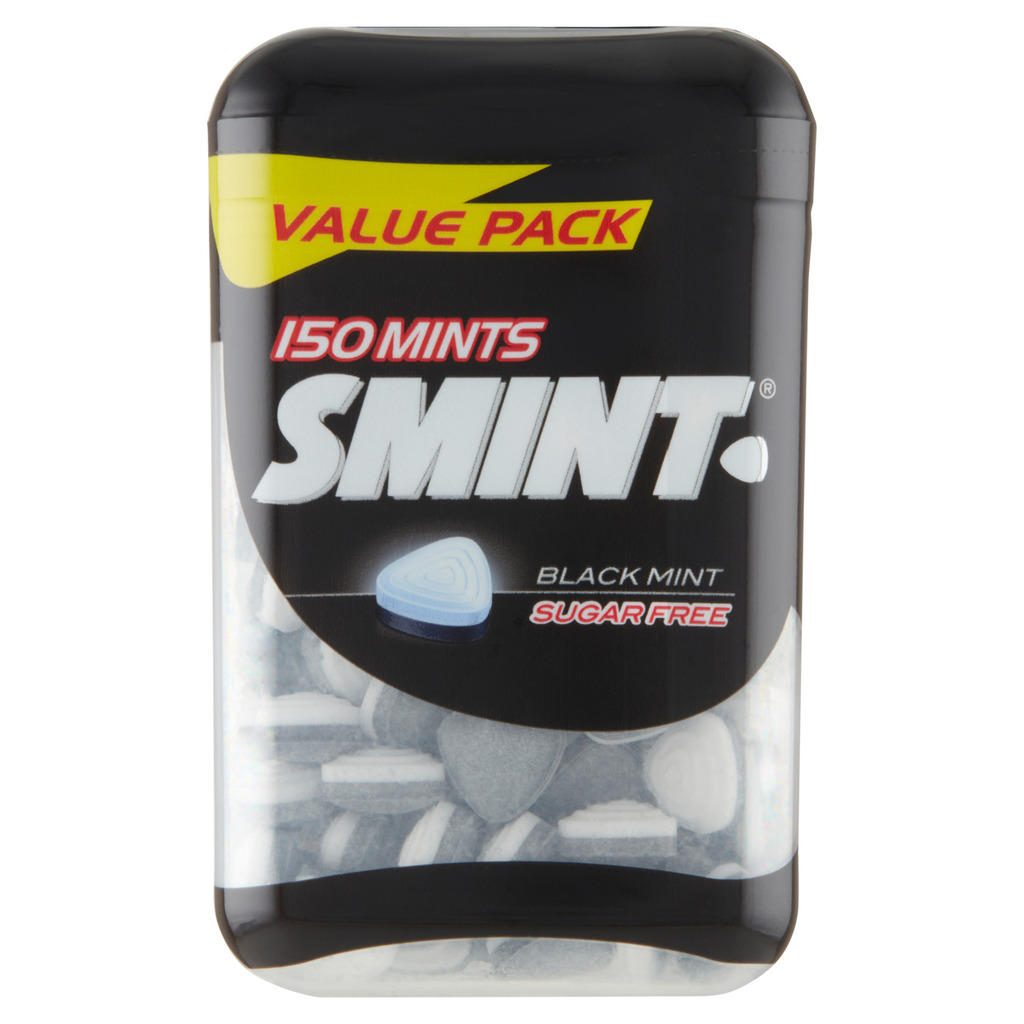 Smint blackmint xl value pack 1+1 GRATIS aanbieding bij Dekamarkt