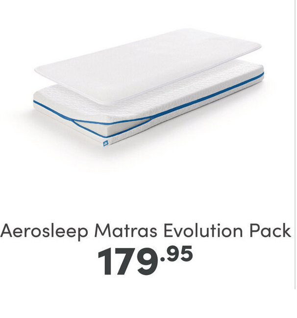 Aerosleep Matras Evolution Pack aanbieding bij Baby & Tiener