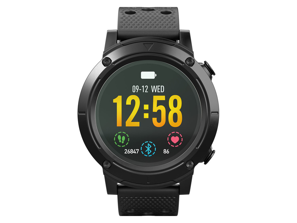 Silvercrest® smartwatch met gps aanbieding bij Lidl