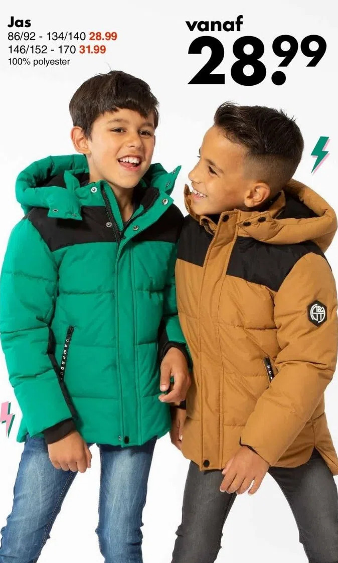 Jas aanbieding bij Wibra