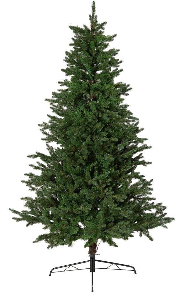 Intratuin kunstkerstboom mats groen met 350 led lampjes warm wit h 230 ...