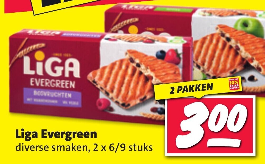 Liga Evergreen aanbieding bij Nettorama