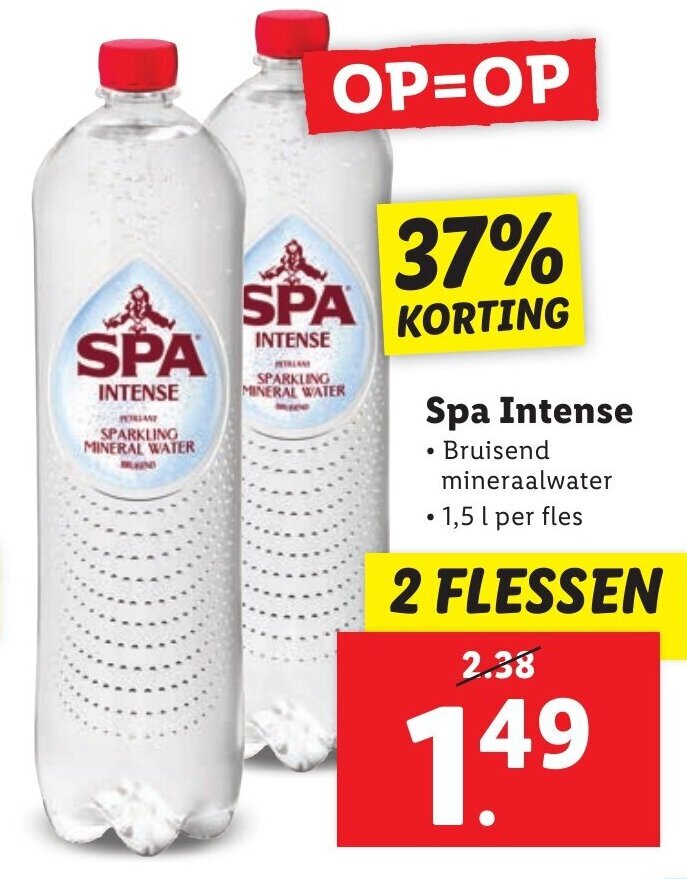Spa Intense aanbieding bij Lidl
