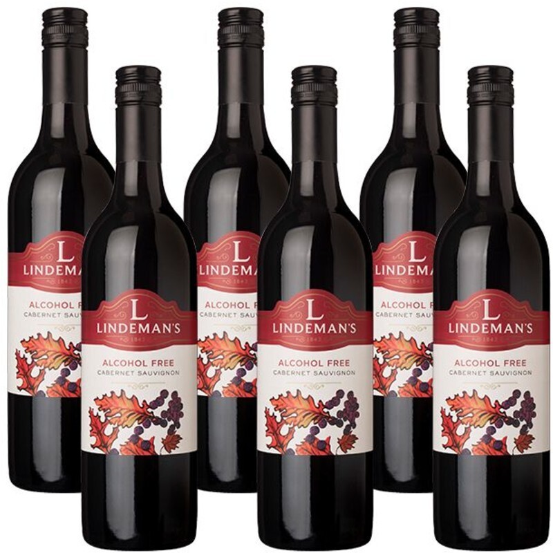 Lindeman's cabernet sauvignon alcohol free doos aanbieding bij Albert Heijn