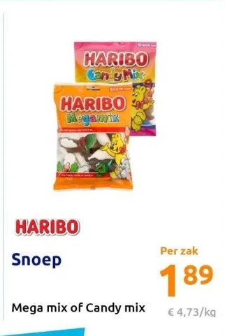 Snoep aanbieding bij Action