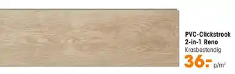 Pvc-Clickstrook 2-in-1 Reno aanbieding bij Kwantum