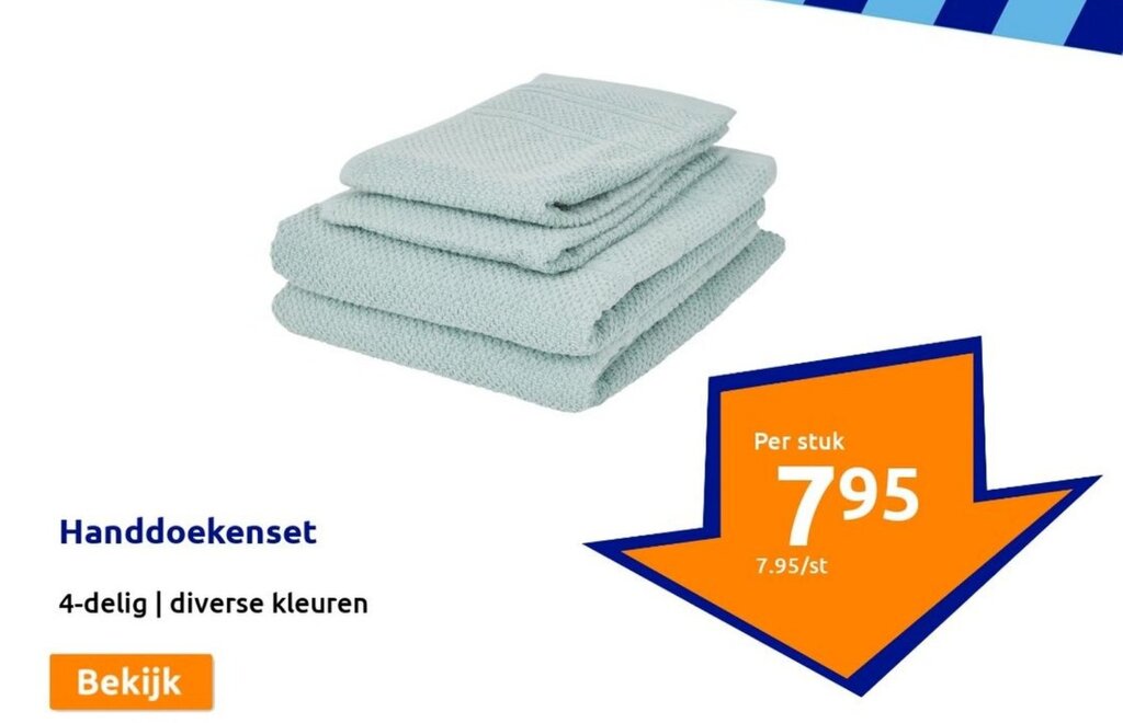 Handdoekenset Aanbieding Bij Action