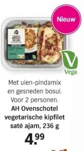Met uien-pindamix en gesneden bosui. voor 2 personen. ah ovenschotel ...