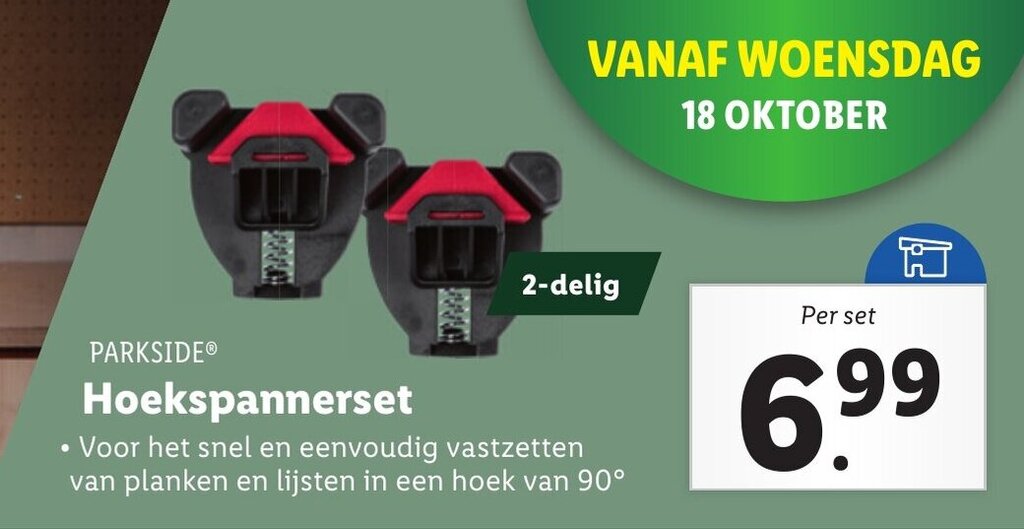 PARKSIDE Hoekspannerset aanbieding bij Lidl