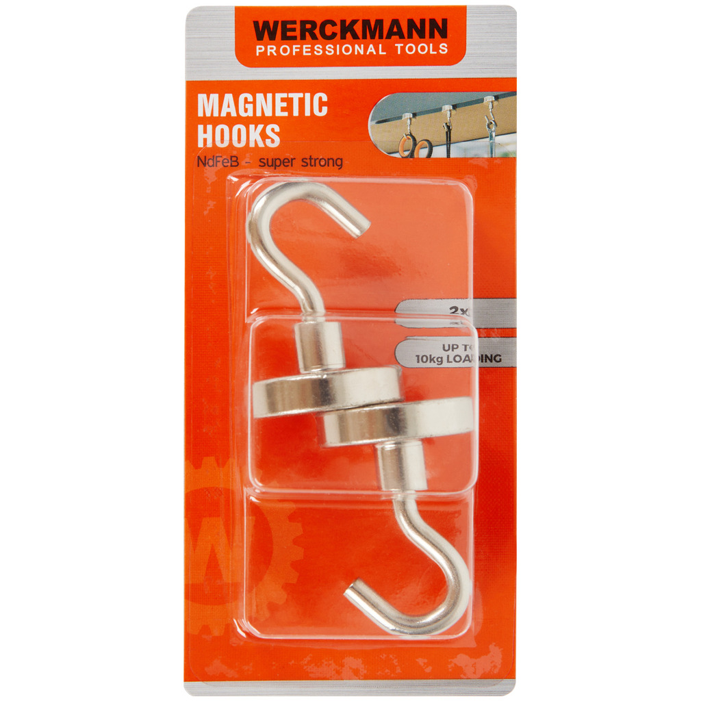 Werckmann magnetische haken aanbieding bij Action