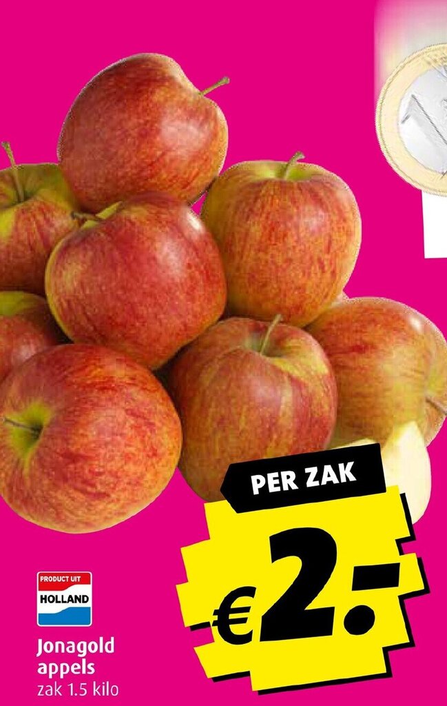 Jonagold appels 1.5 kilo aanbieding bij Boni
