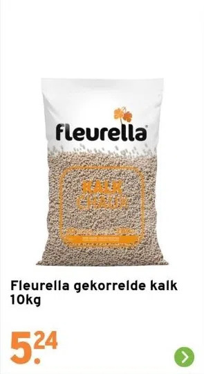 Fleurella gekorrelde kalk 10kg aanbieding bij GAMMA