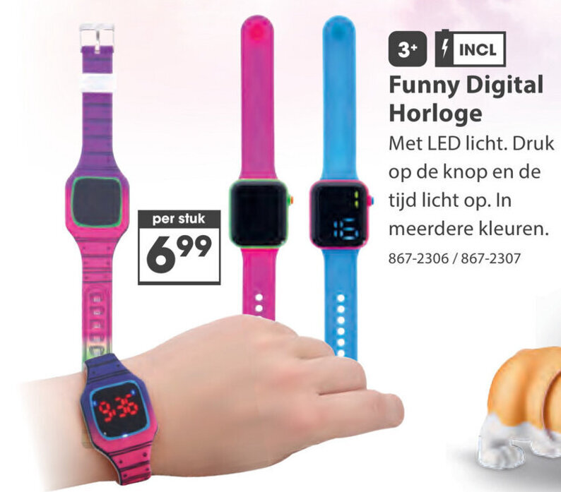 Funny Digital Horloge aanbieding bij Top1Toys