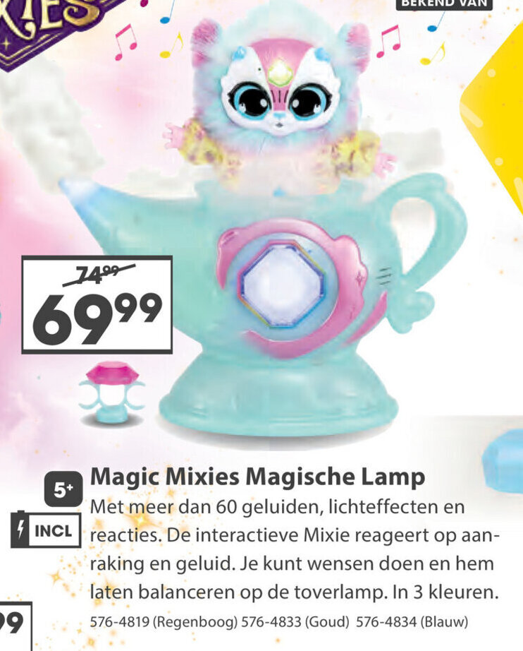 Magic Mixies Magische Lamp aanbieding bij Top1Toys