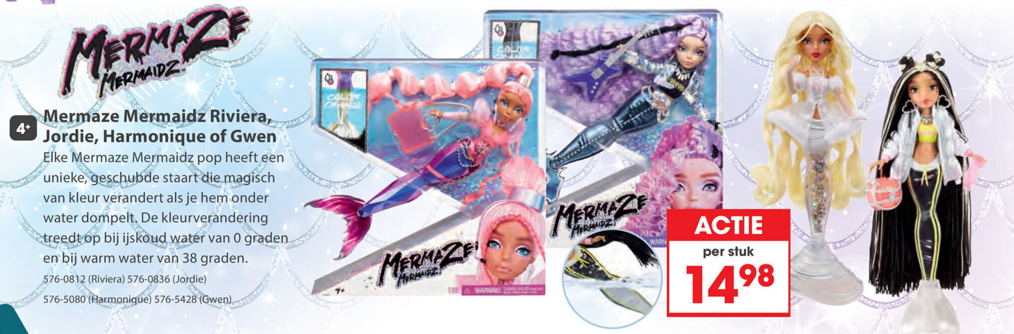 Mermaze Mermaidz Riviera, Jordie, Harmonique of Gwen aanbieding bij ...