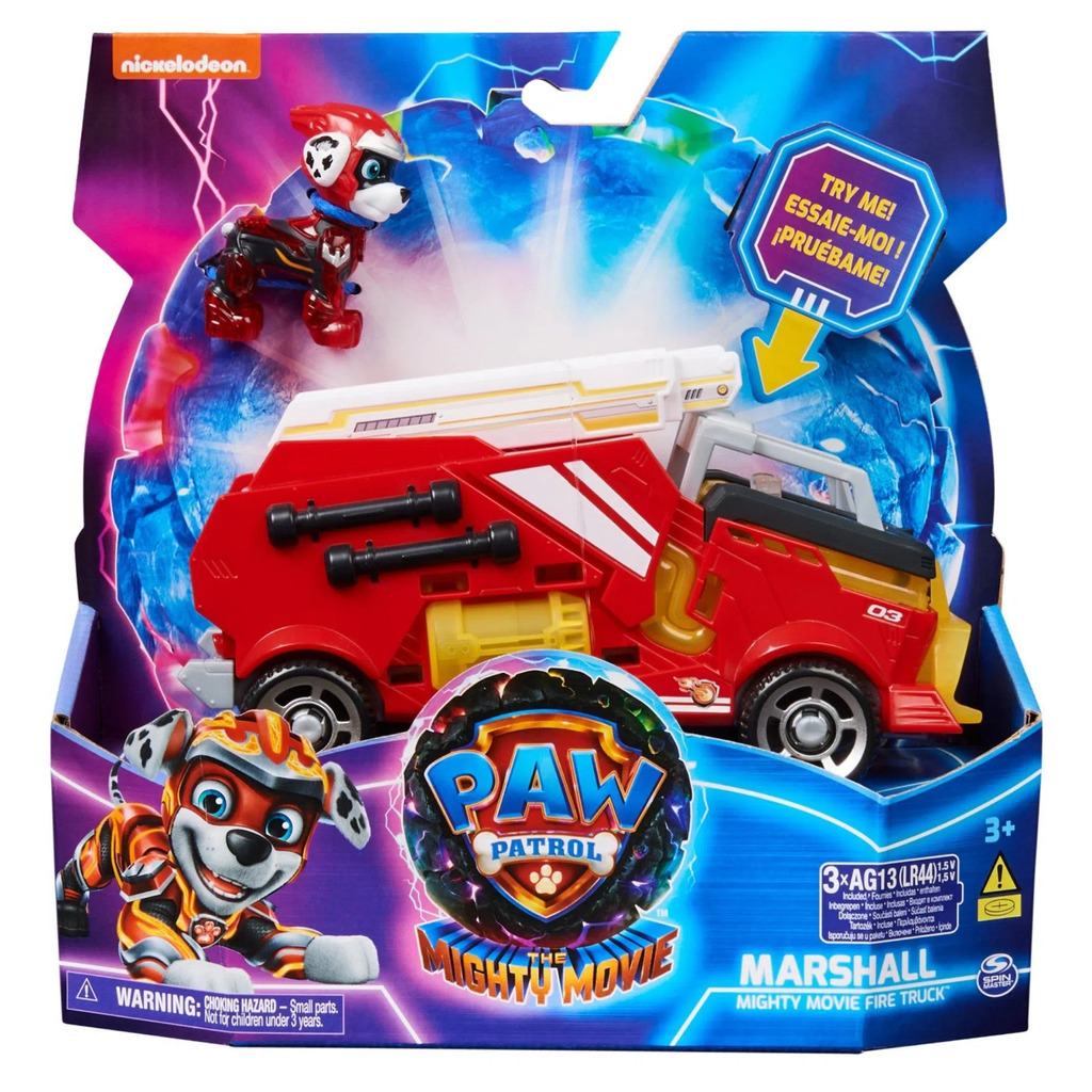 Paw patrol mighty movie vehicles marshall aanbieding bij Top1Toys
