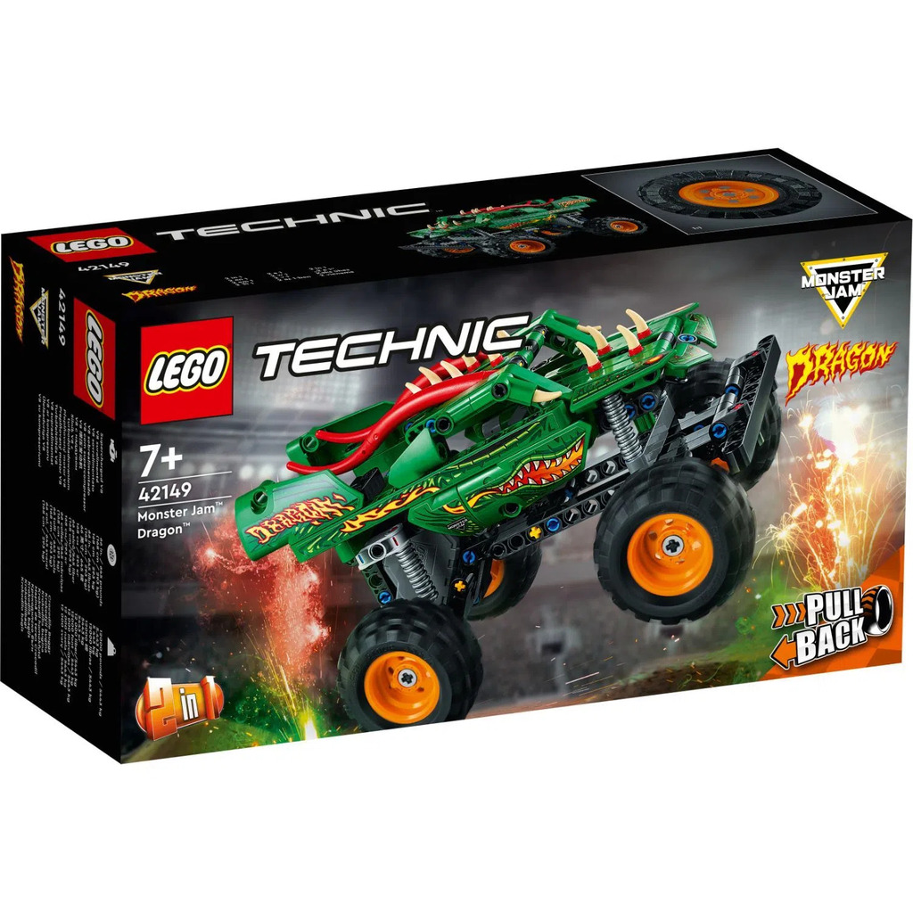 Lego 42149 technic monster jam™ dragon™ aanbieding bij Top1Toys