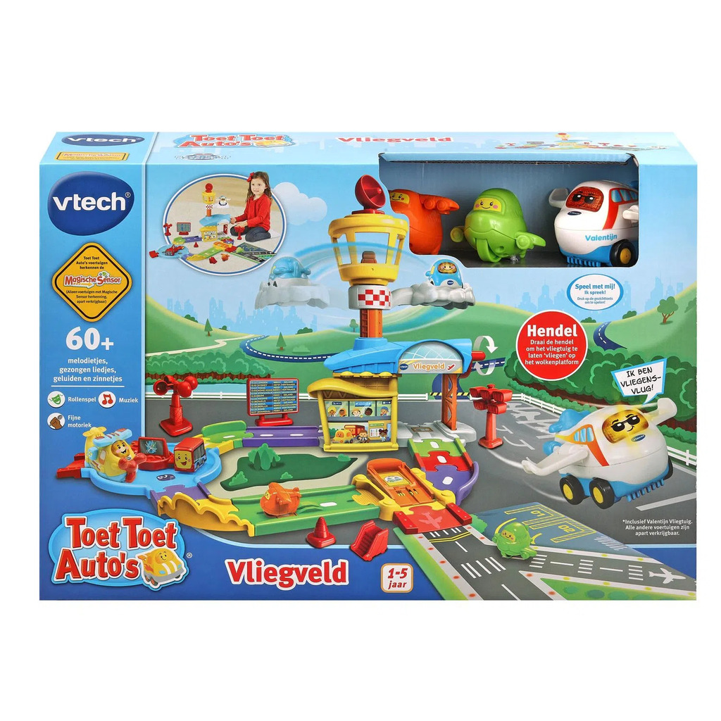 Vtech toet toet vliegveld aanbieding bij Top1Toys