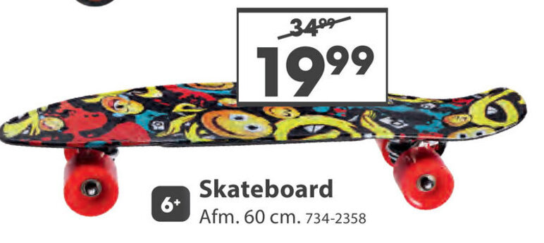 Skateboard 60 Cm Aanbieding Bij Top1toys