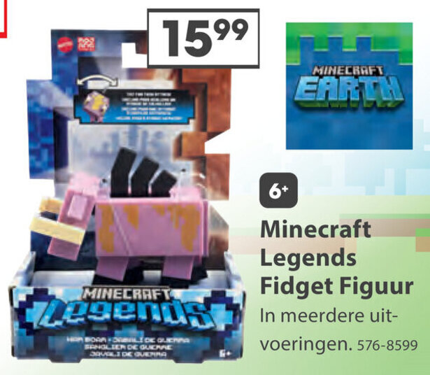 Minecraft Legends Fidget Figuur aanbieding bij Top1Toys