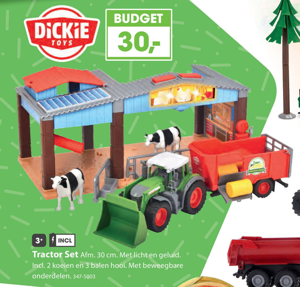 Tractor Set Afm 30 Cm Aanbieding Bij Top1toys