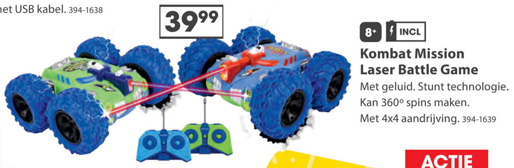 Kombat Mission Laser Battle Game aanbieding bij Top1Toys