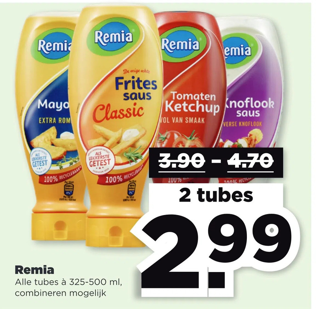 Remia aanbieding bij PLUS