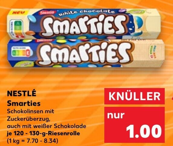 NESTLÉ Smarties aanbieding bij Kaufland DE