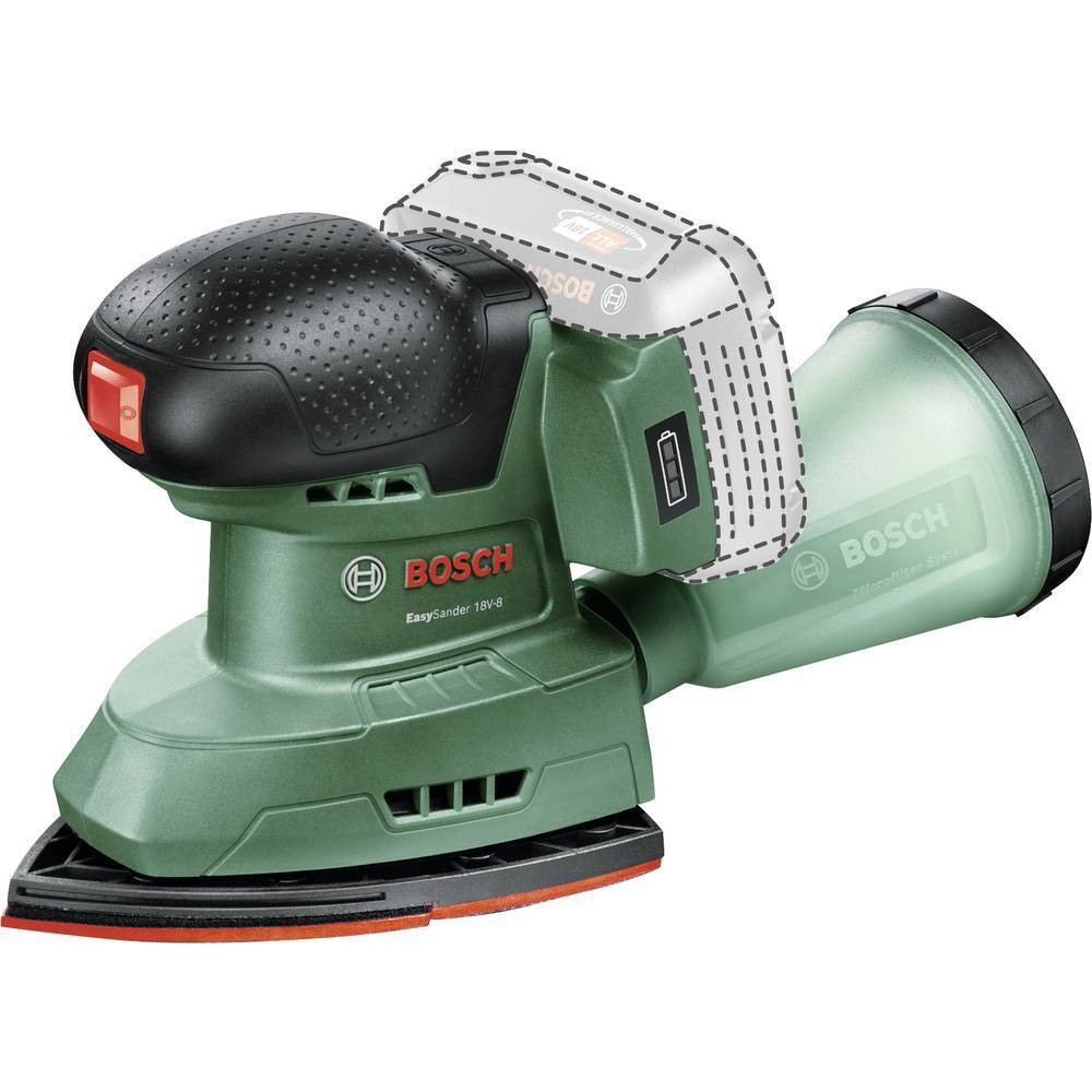 Bosch home and garden easysander 18v-8 06033e3000 excentrische ...