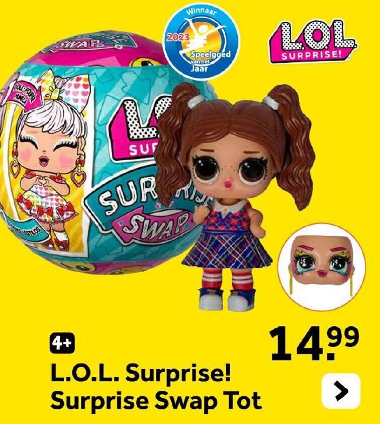L.O.L. Surprise! Surprise Swap Tot aanbieding bij Intertoys