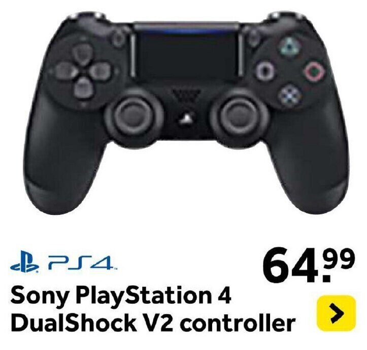 Sony PlayStation 4 DualShock V2 controller aanbieding bij Intertoys