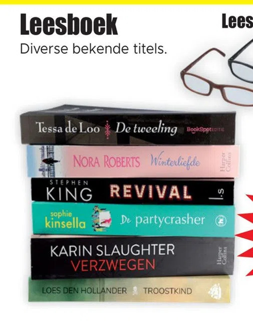 Leesboek aanbieding bij Dirk