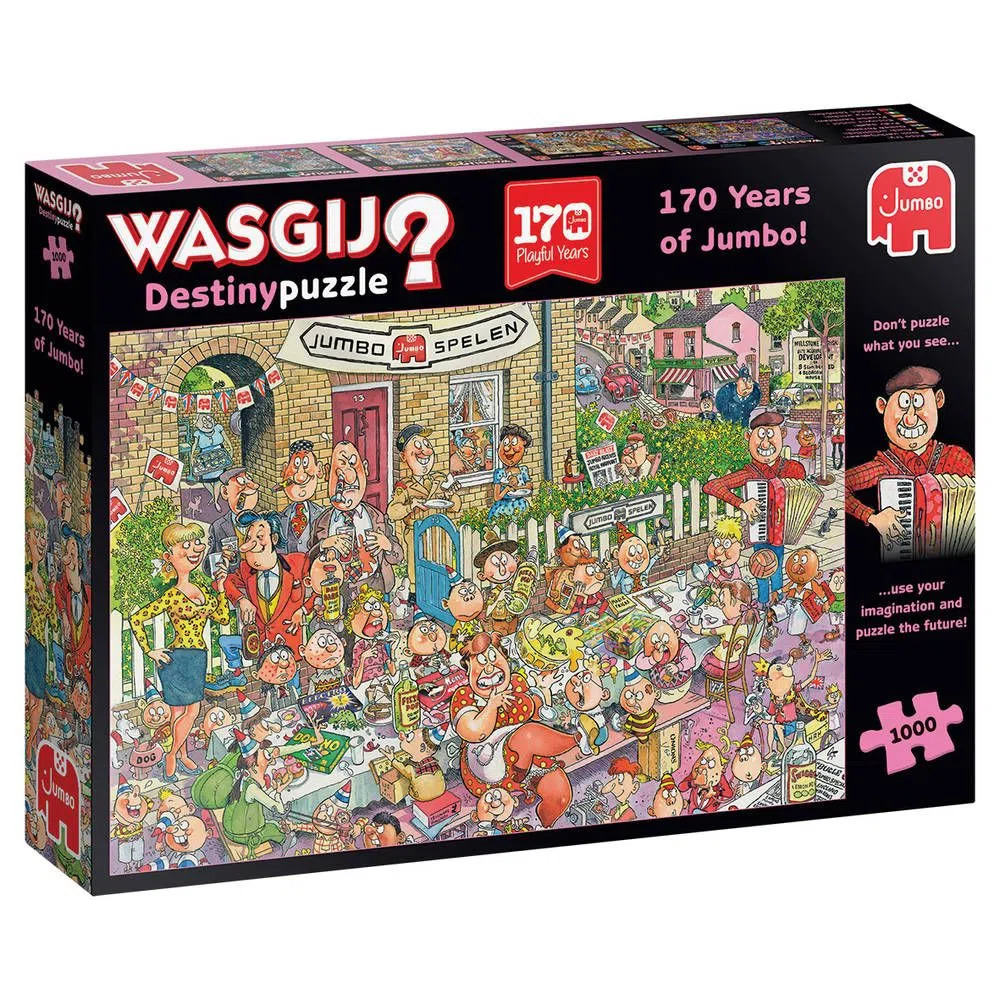 Jumbo wasgij destiny puzzel 170 jaar jumbo - 1000 stukjes aanbieding bij Intertoys