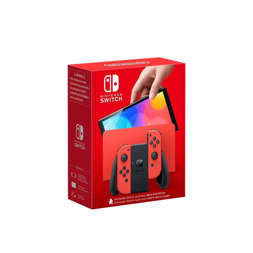 Nintendo switch oled mario edition - rood aanbieding bij Intertoys
