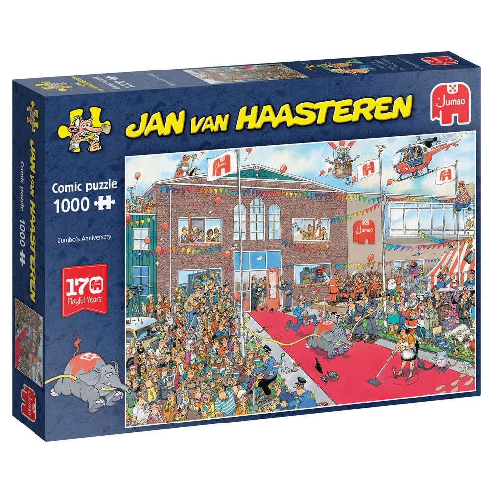 Jumbo jan van haasteren puzzel jumbo 170 jaar - 1000 stukjes aanbieding bij Intertoys