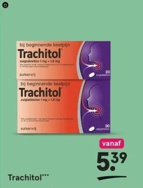 Trachitol*** aanbieding bij Etos