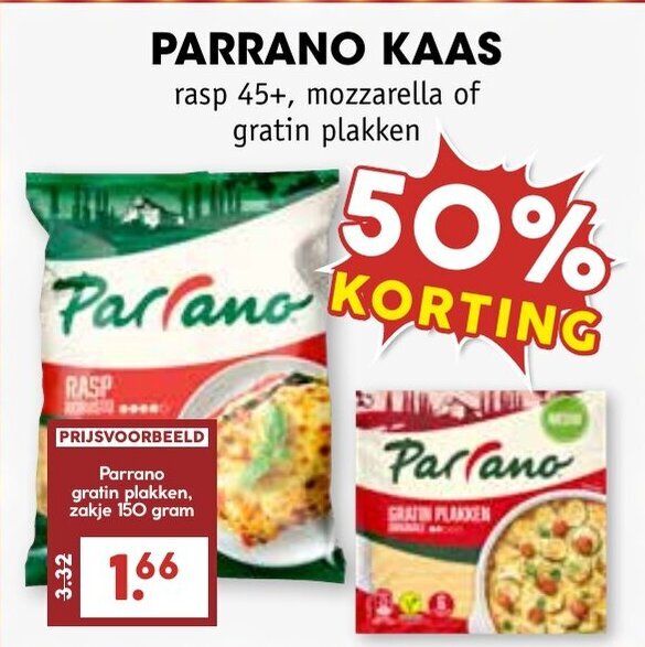 PARRANO KAAS aanbieding bij De Boerenschuur