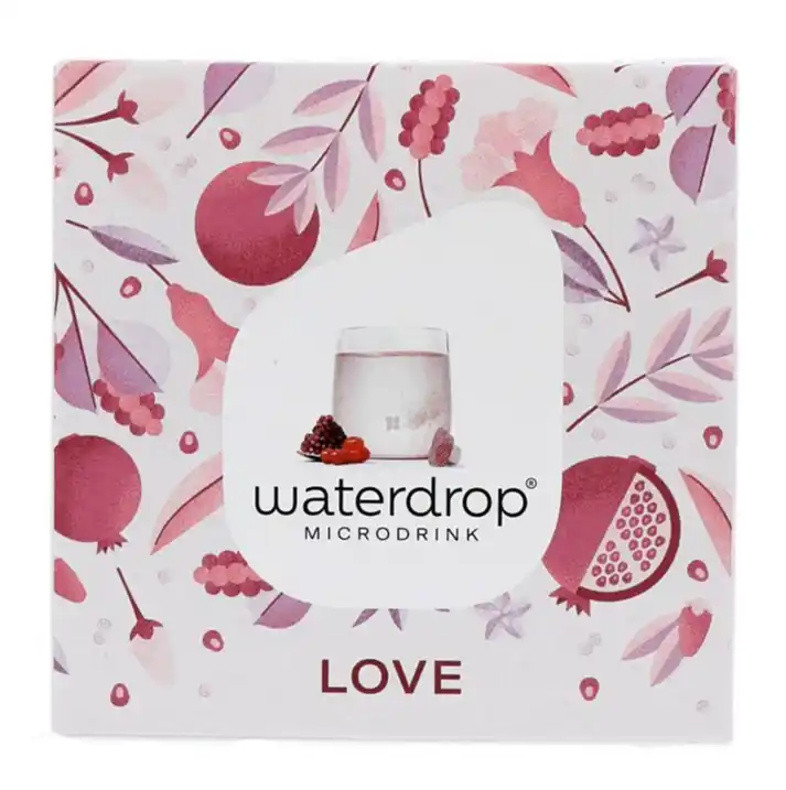 Waterdrop love microdrink vitamin hydration cubes 12st aanbieding bij De Online Drogist