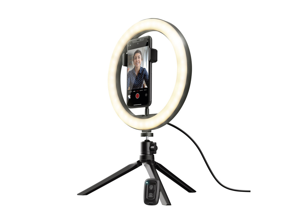 Trust vlog ring light aanbieding bij Lidl