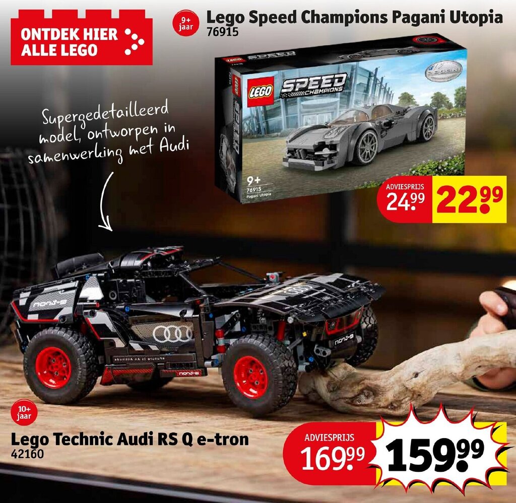 Lego Technic Audi RS Q e-tron aanbieding bij Kruidvat