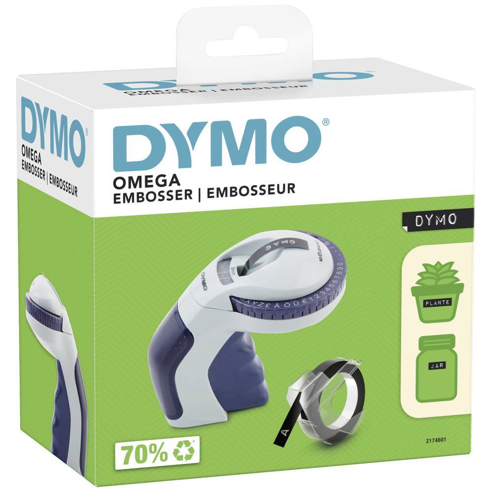 Dymo omega lettertang geschikt voor labels: lettertape 9 mm aanbieding ...