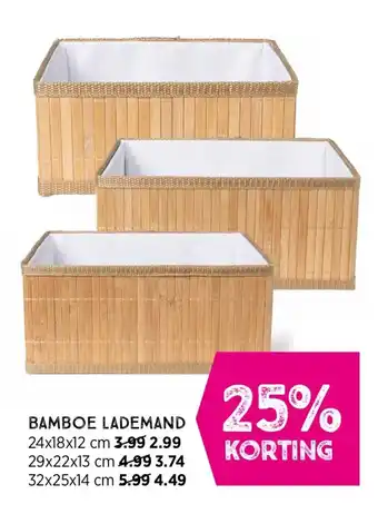 BAMBOE LADEMAND aanbieding bij Xenos