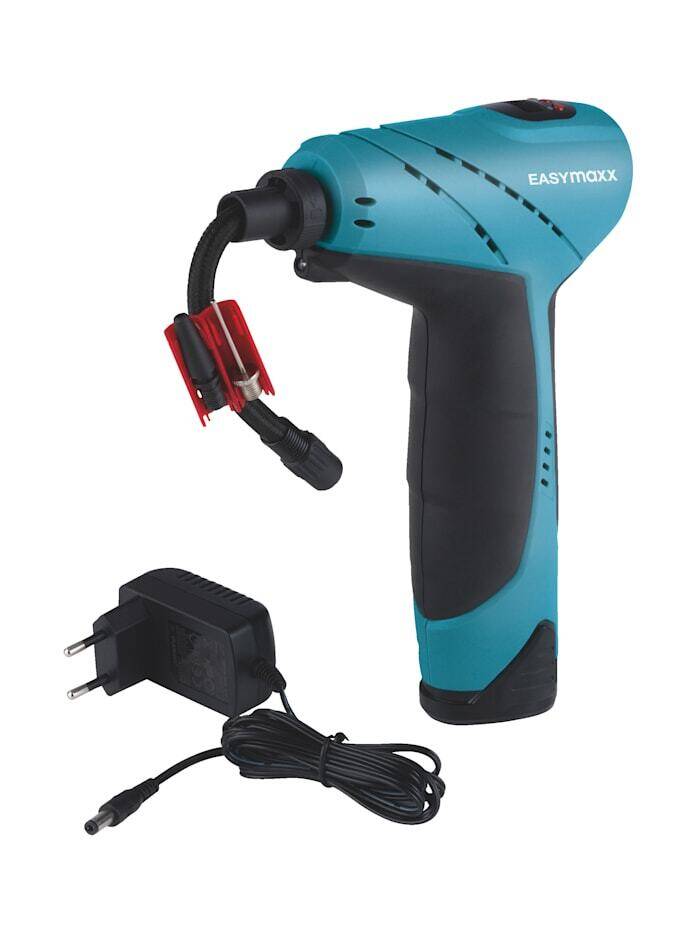 Handcompressor easymaxx blauw aanbieding bij Klingel
