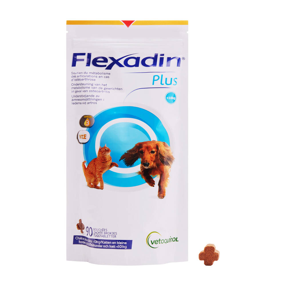 Flexadin plus mini - small dogs & cat - 2 x 90 stuks aanbieding bij Zooplus