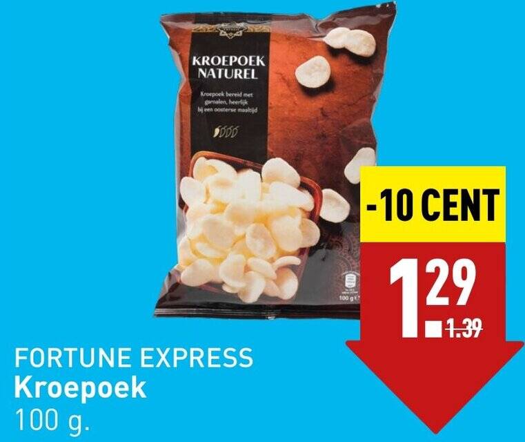 FORTUNE EXPRESS Kroepoek 100 g aanbieding bij ALDI