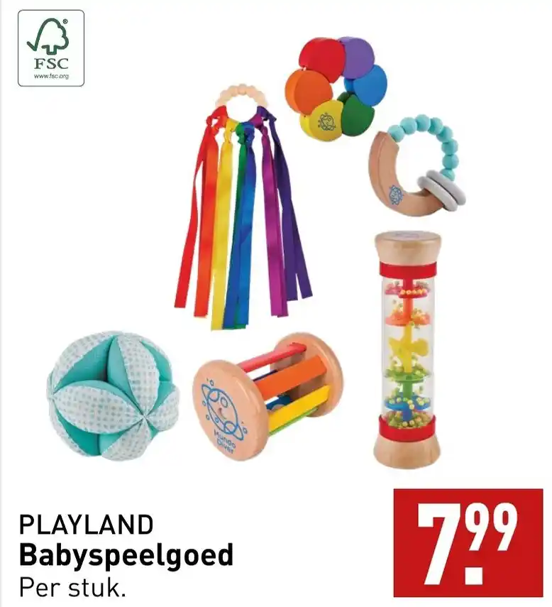 PLAYLAND Babyspeelgoed aanbieding bij ALDI